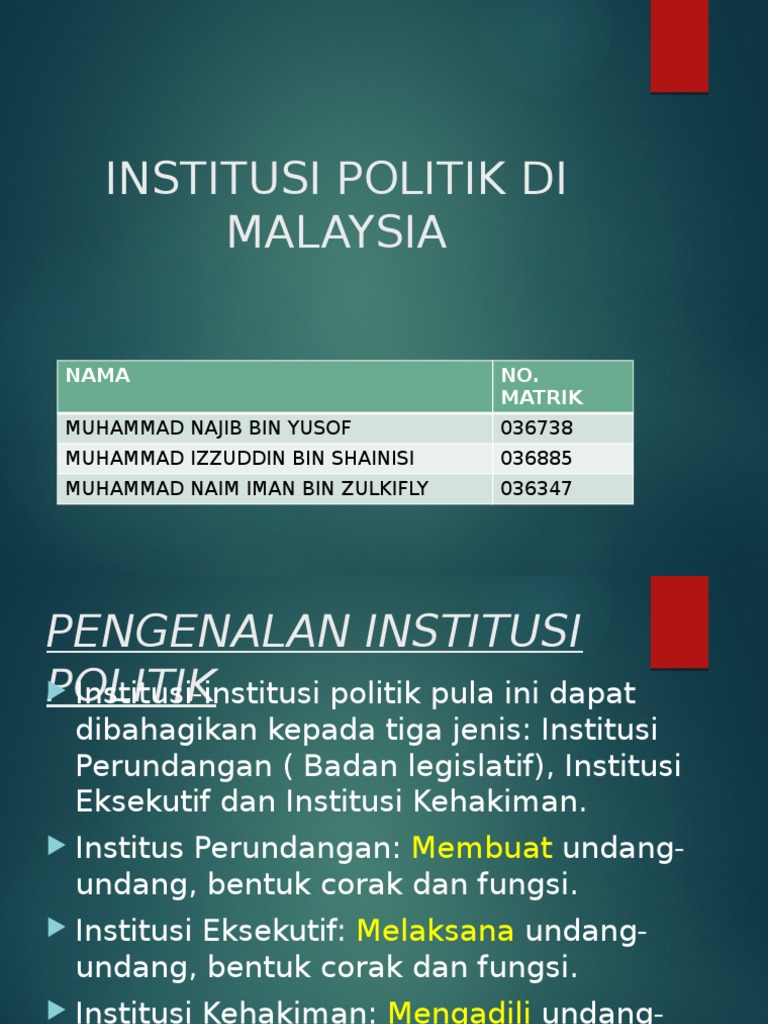 Badan Legislatif | PDF