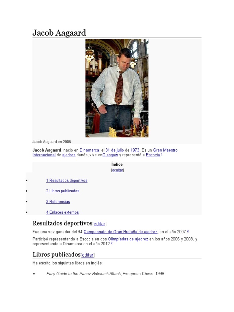 GM Jacob Aagaard Chess Author | PDF