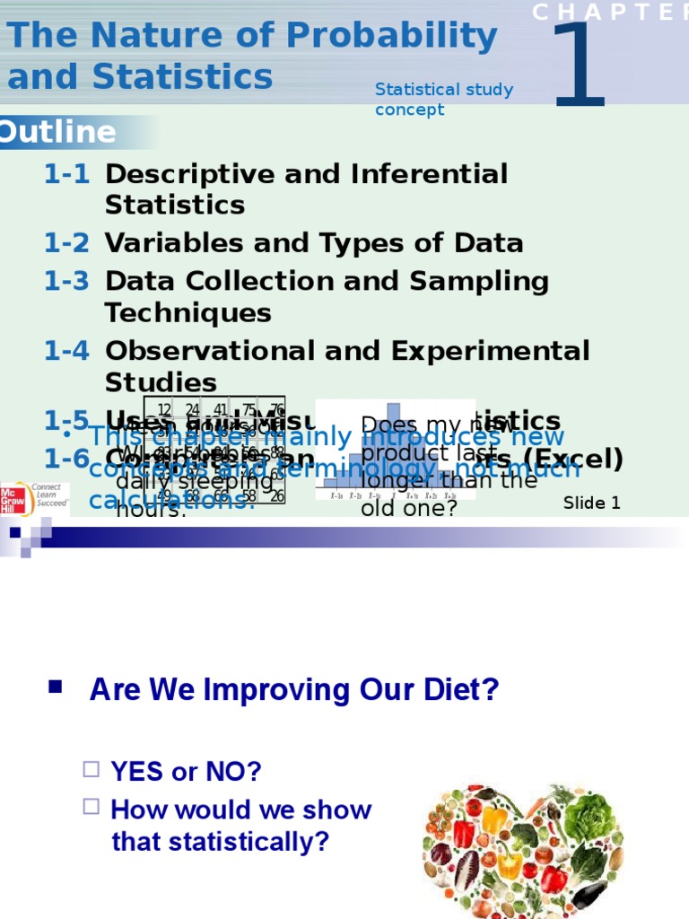 Bluman Stats Brief 6e CH01 (Jang) | PDF | Level Of Measurement | Statistics
