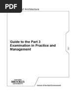 RIBA PEDR Student Guidance 2020 | PDF | Architect | Employment
