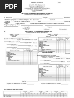 DepEd Form 137 E Blank Form 2 | PDF | Further Education