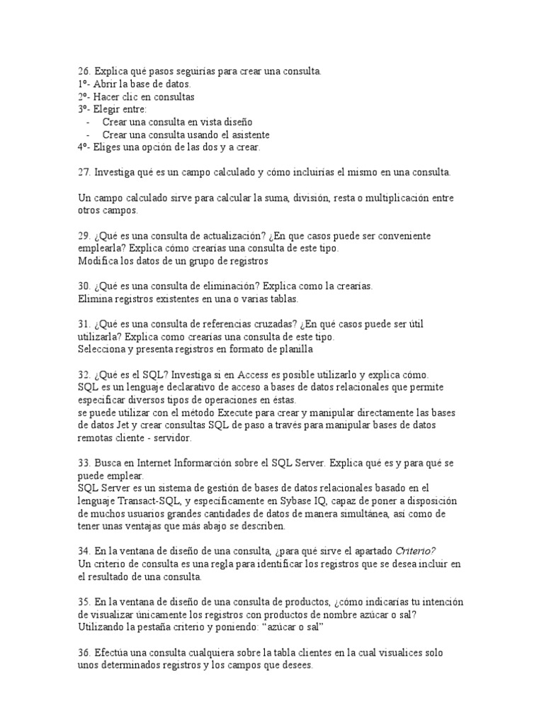 Ejercicios Pagina 156 Pdf Sql Tabla Base De Datos