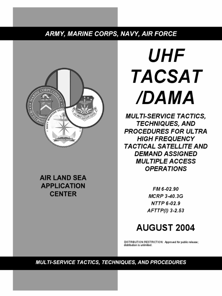 UHF TACSAT/DAMA Operations Guide | PDF | United States Marine Corps ...