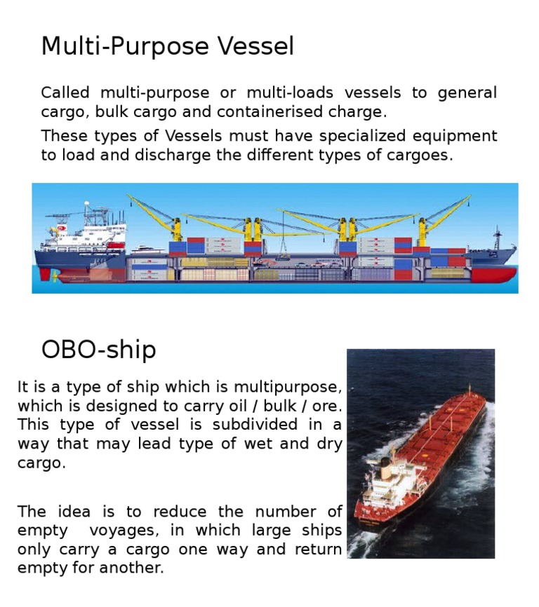 Multi-Purpose Vessel | PDF | Ships | Cargo