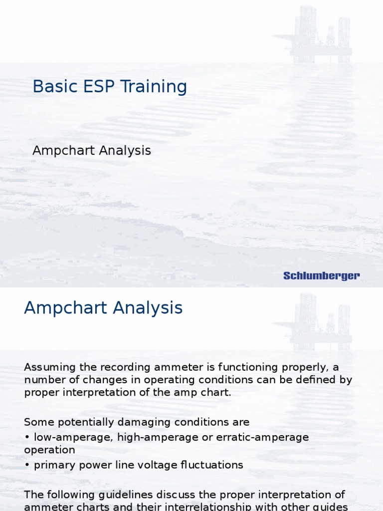 ESP Training - 4 Ampchart Analysis - Troubleshooting - 11 Pgs | PDF ...