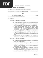(Kasunduan NG Pag-Utang) : Loan Agreement | PDF | Collateral (Finance ...