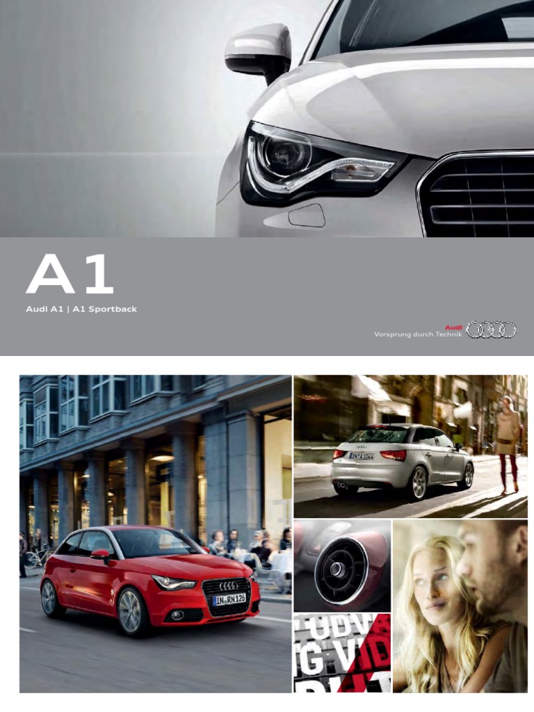 Audi A1 Misc Documents-Brochure | PDF | Vehicle Parts | Vehicles