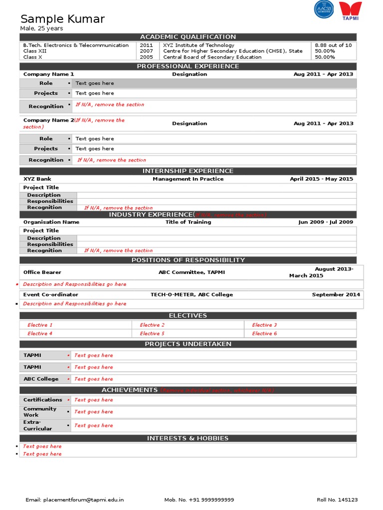Kumar's Resume: B.Tech Graduate Profile | PDF | Technology & Engineering