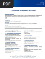 Cours MSPROJECT | PDF | Planification | Microsoft