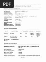 MSDS N2 | PDF | Nitrogen Dioxide | Nitric Acid