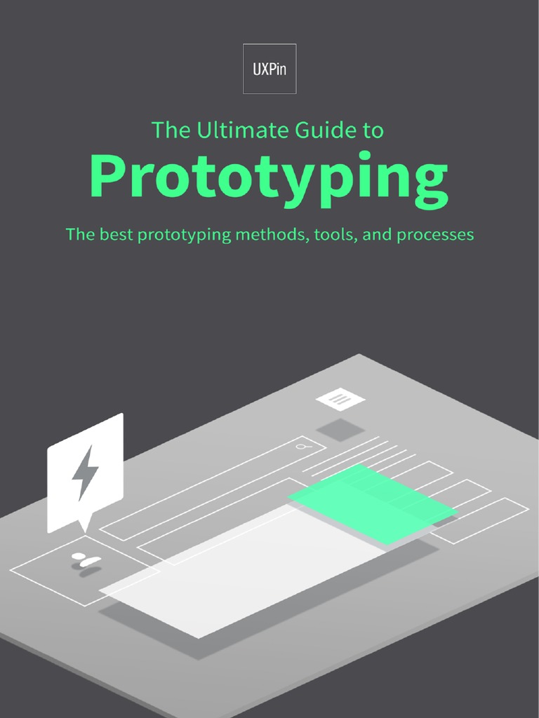 The Guide To Prototyping | PDF | Software Prototyping | Usability