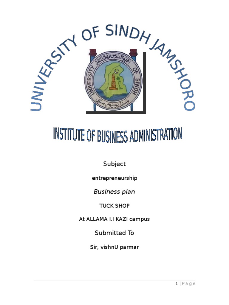 Tuck Shop Business Plan Overview | PDF | Ice Cream | Business