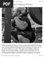 Powerlifting 12 Weeks Program | PDF | Athletic Sports | Physical Exercise