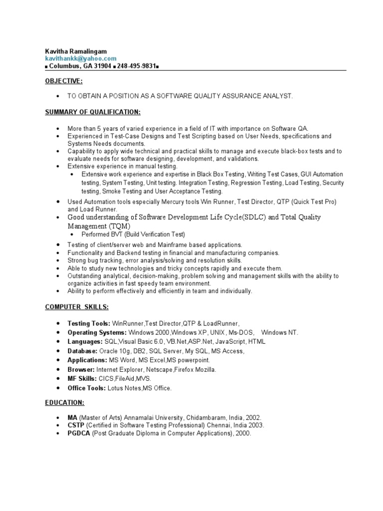 Kavi Resume | PDF | Microsoft | Java Script