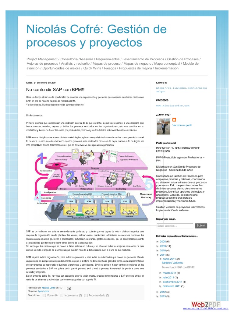 Sap BPM | PDF | Sap Se | Software