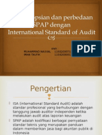 Standar Audit Internasional Dan Perkembangannya | PDF