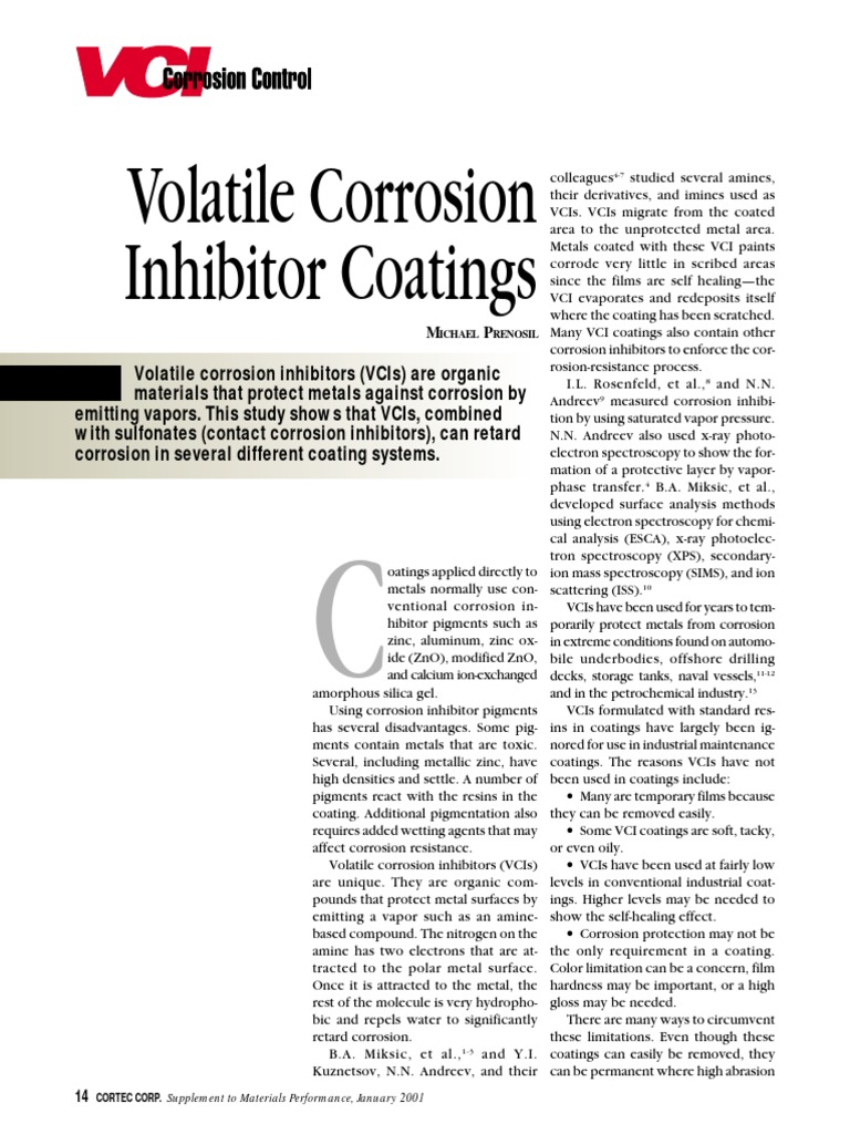 volatile corrosion inhibitors vci | vciとは 金属 – DWDJE