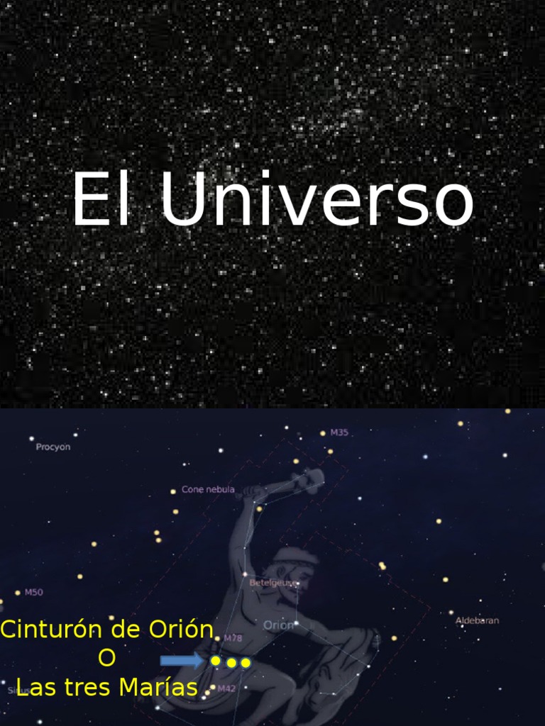 El Universo Power Point | PDF | Sistema solar | Planetas