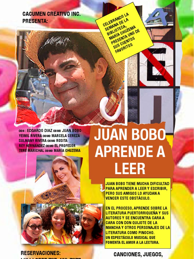 Juan Bobo: Aprendiendo a Leer | PDF