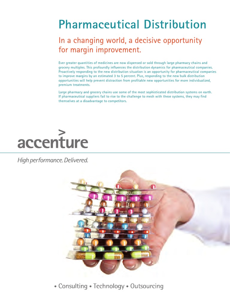 Accenture Pharmaceutical Distribution | PDF | Pharmaceutical Drug ...