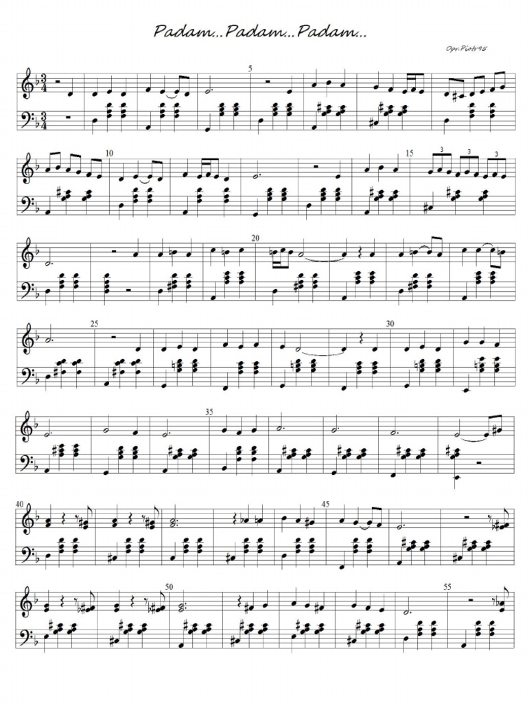 Padam...Padam...Padam