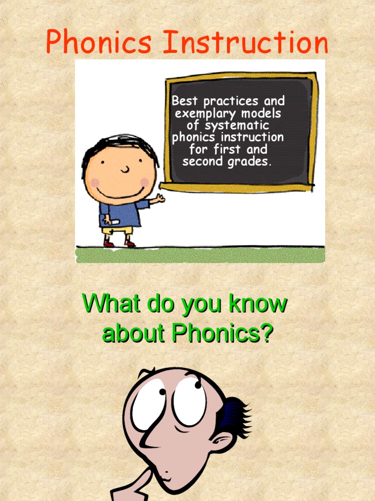 Phonics Instruction | PDF | Phonics | Learning Methods