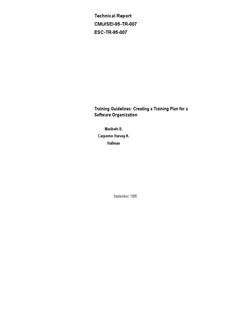Scope and Approach Document | PDF | Competence (Human Resources ...