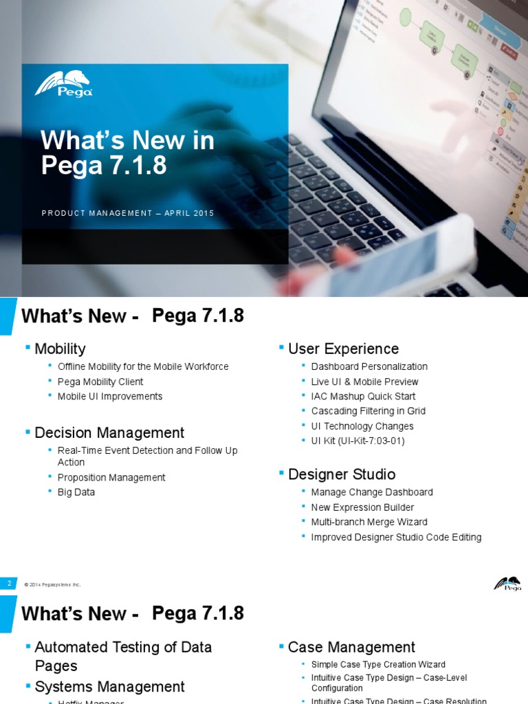 Whats New in Pega 7.1.8 | PDF | File Transfer Protocol | Transport ...