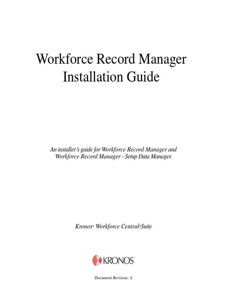Installation Guide-Record Manager | PDF | Oracle Database | Web Server