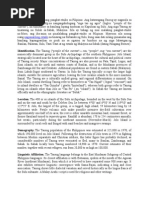 Tausug Culture and Traditions Overview | PDF | Religion & Spirituality
