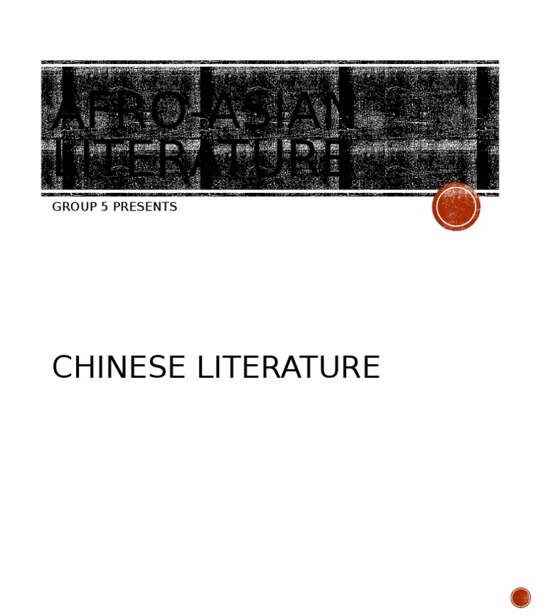 Afro Asian Literature | PDF
