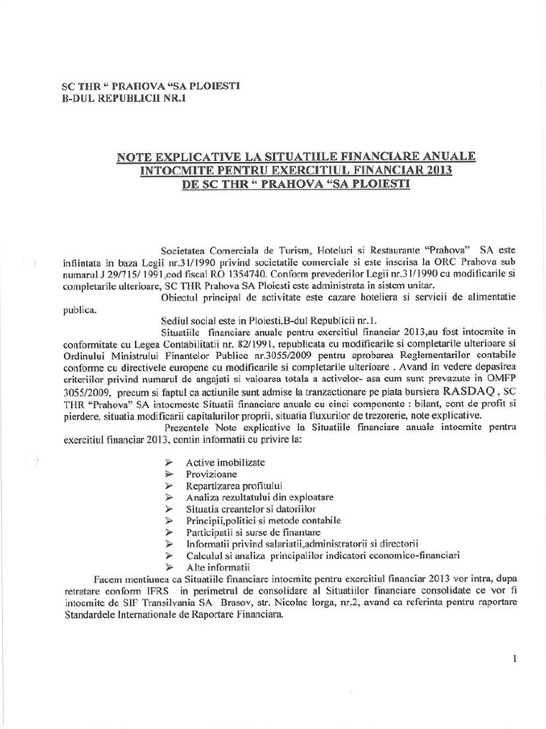 Note Explicative | PDF