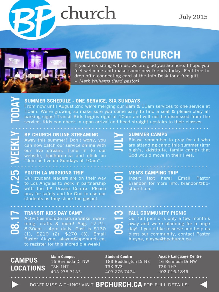 July Monthly Bulletin | PDF | English As A Second Or Foreign Language ...