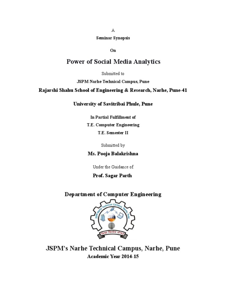 Social Media Analytics-FINAL | PDF | Analytics | Social Media