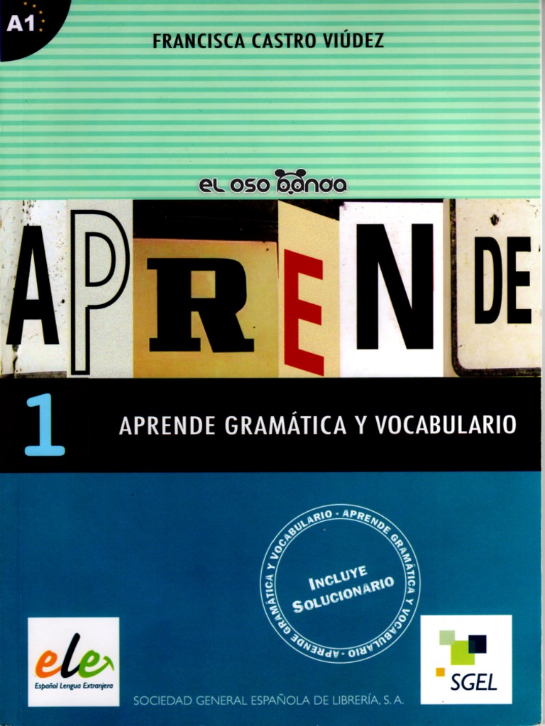 JPR504 - Aprende Gramatica y Vocabulario A1 - 2004 | PDF