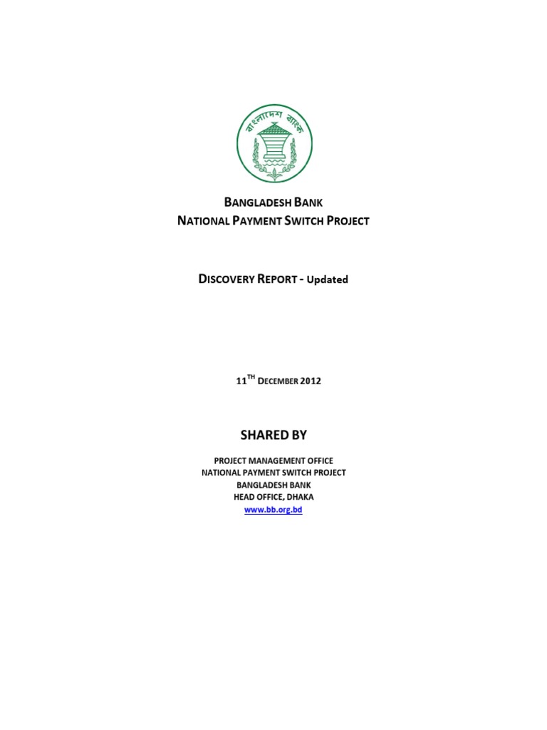 BB Discovery Report-Updated | PDF | Credit Card | Financial Transaction