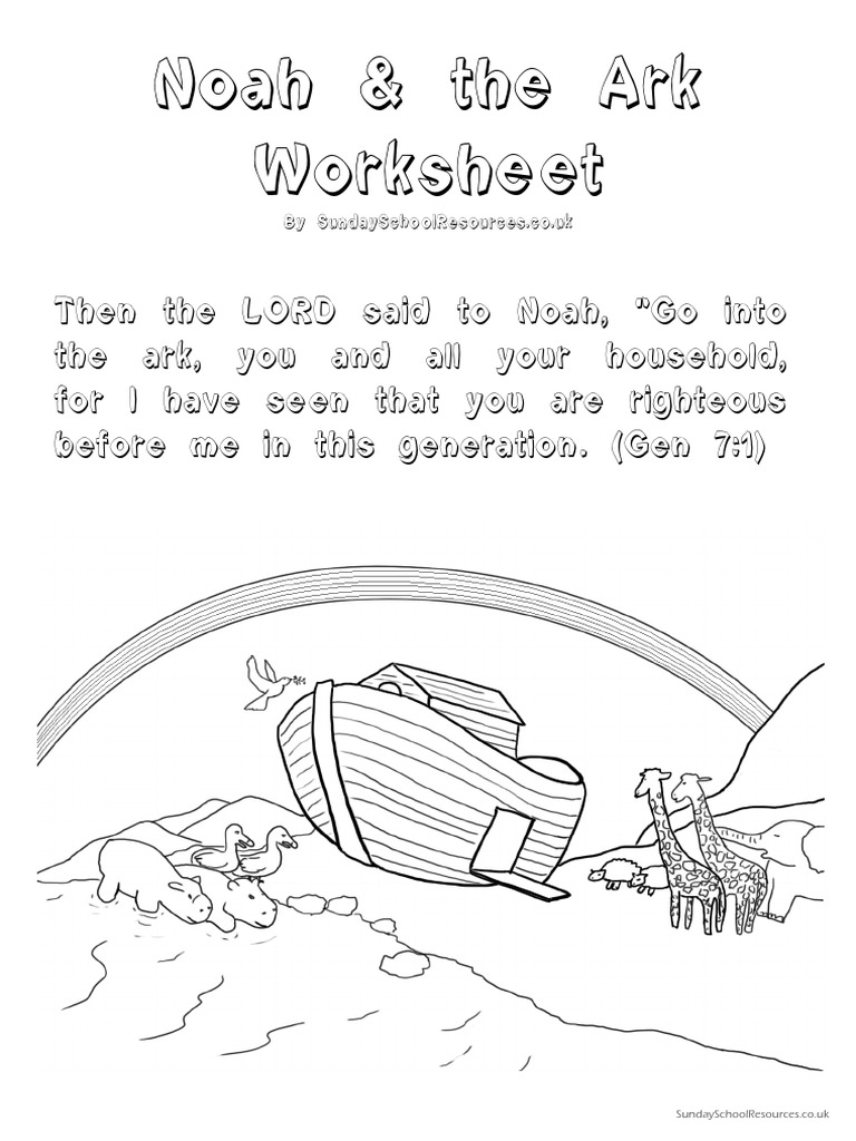 Noah Booklet PDF | PDF | Genesis Flood Narrative | Noah's Ark