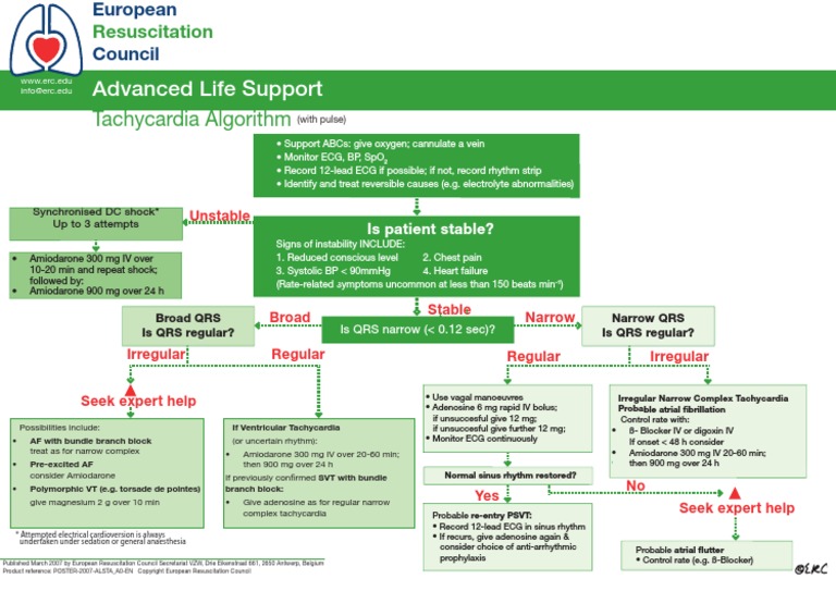 Tachycardia Algorithm A0 | PDF