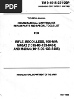 Firing Tables mk19 | PDF | Artillery | Ballistics