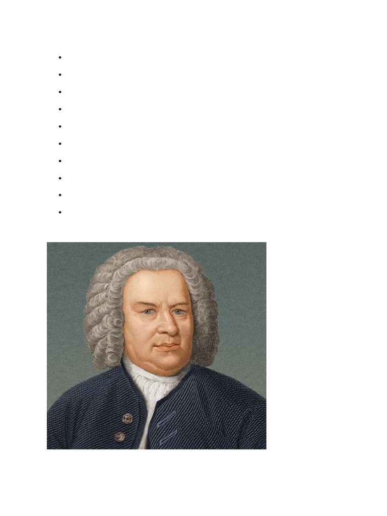 A Detailed Biography of Renowned Baroque Composer Johann Sebastian Bach ...