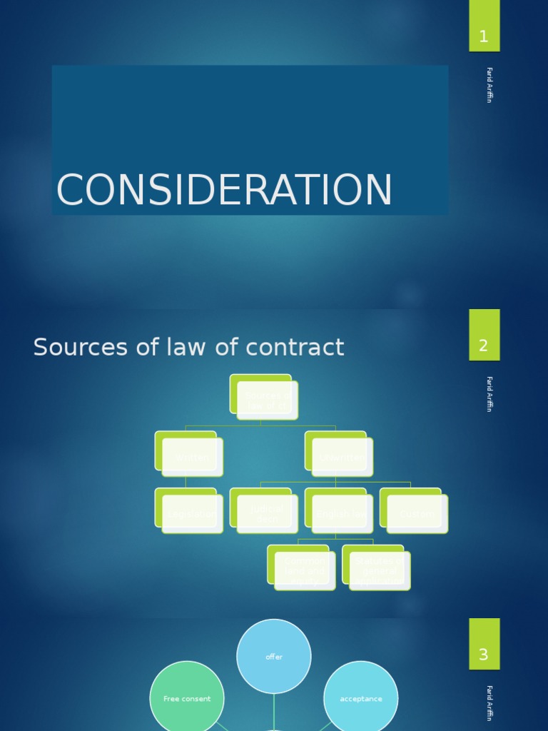 Topic 4 - Consideration | PDF | Consideration | Guarantee