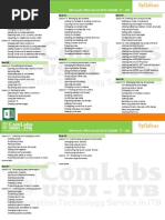 Excel Basic To Advanced Course | PDF | Microsoft Excel | Worksheet