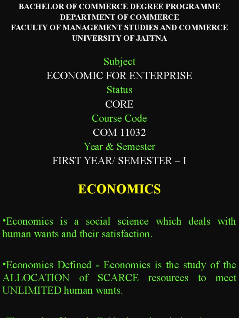 Scope of Economics | PDF | Development Economics | Economics