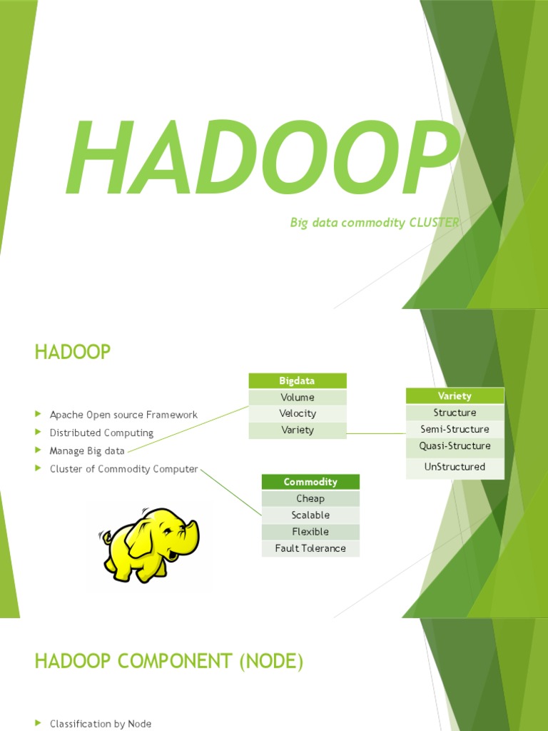 An Overview of Hadoop: Components, Architecture, Features and Comparison with Cloudera | PDF ...