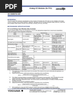 YTA610 Temperature Transmitter Specs | PDF | Thermocouple | Electricity