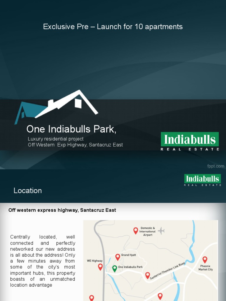 One Indiabulls Park | PDF | Apartment | Buildings And Structures