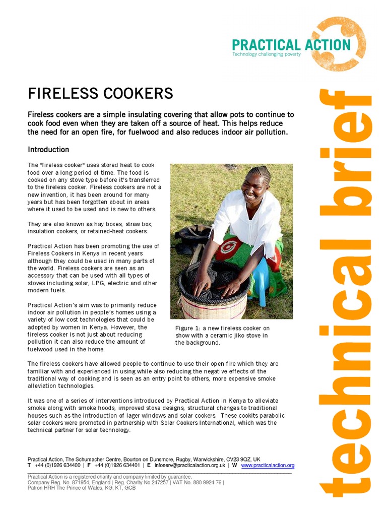 Fireless Cookers | Download Free PDF | Kitchen Stove | Sewing