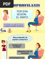 II Sesion de Psicoprofilaxis | PDF | El embarazo | Parto