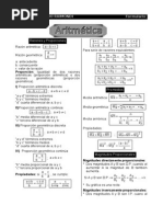 Formulas Basicas de Algebra | PDF