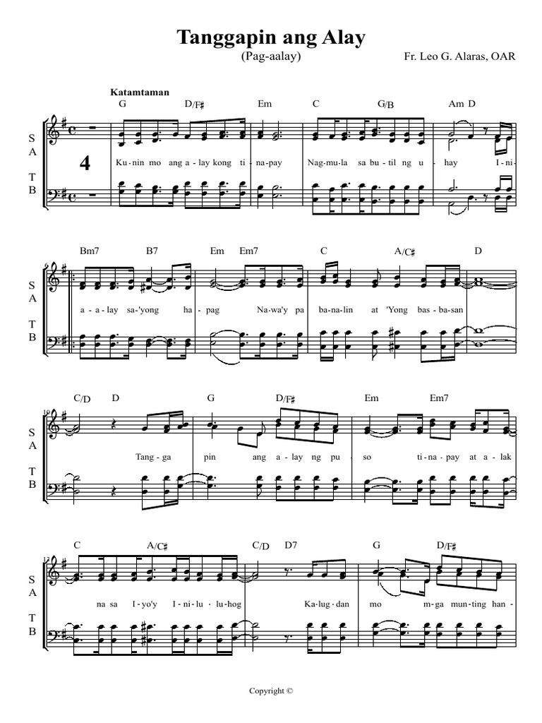 Tanggapin Ang Alay | PDF